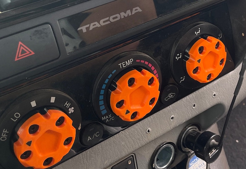 Toyota Tacoma A/C Knobs - 4 Pack - Etsy