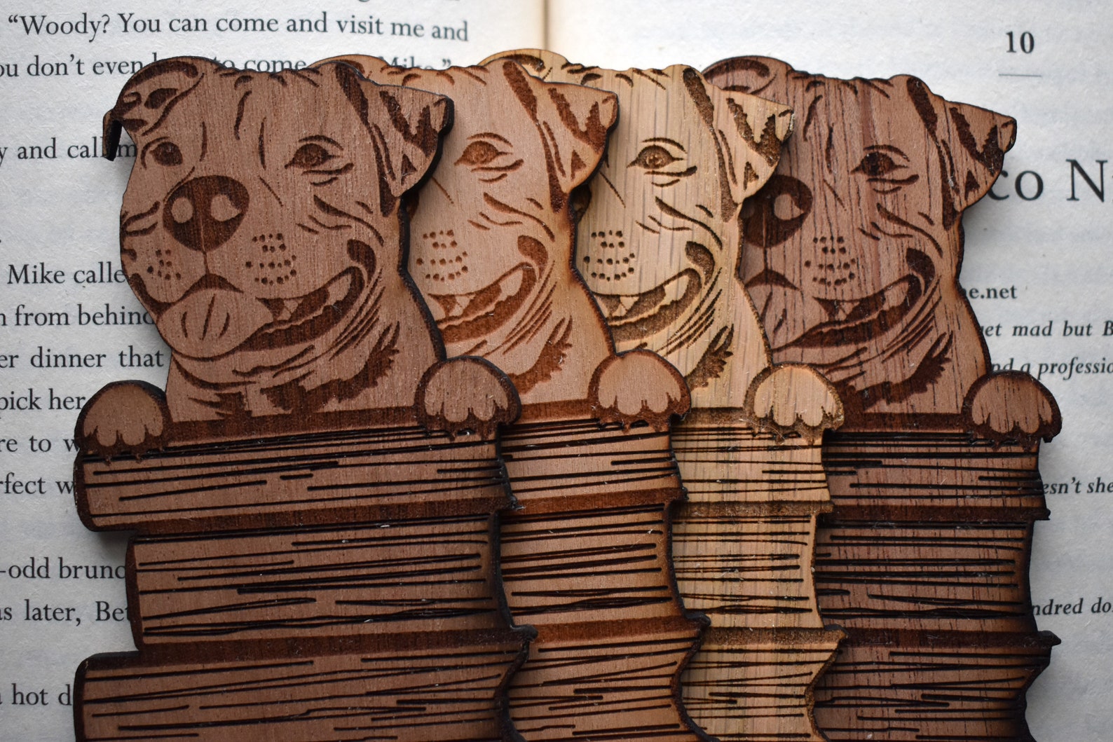 Pitbull Dog Bookmark, Pitbull Gifts, Pitbull Mom, Pittie Love, Pitbull ...