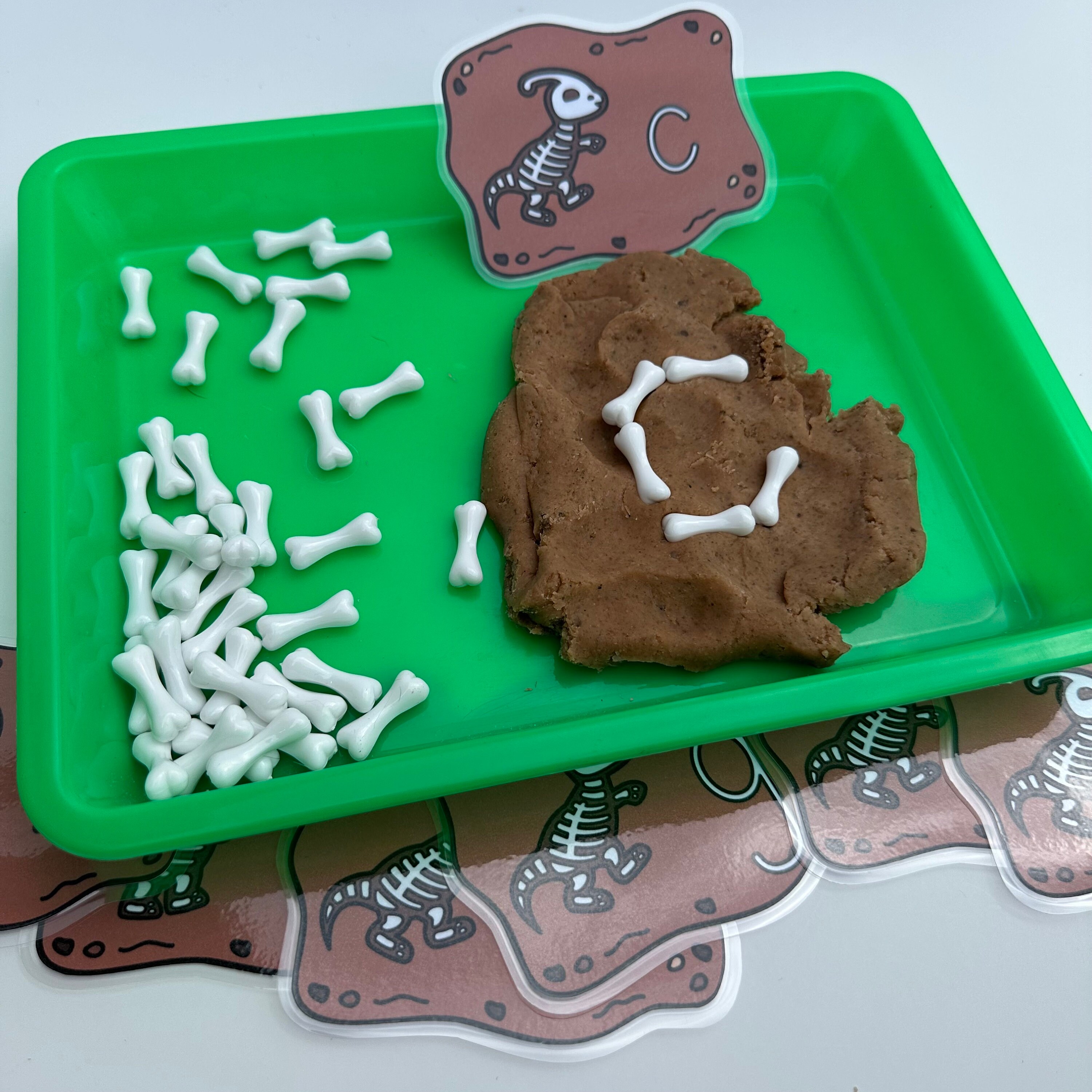 Build A Bone Letter Practice Dinosaur Activities Early Learning Ready ...