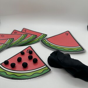 PDF ONLY | Playdough Counting 1-20 | Watermelon Playdough Mat | Hands ...