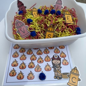 Extinguish the Alphabet | Letter Identification and Matching ...