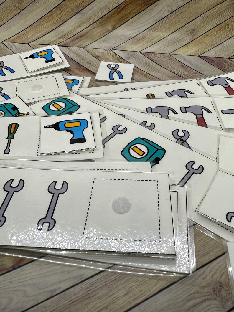 Tool Box Patterns | Finish the Pattern | Preschool Pattern Practice ...