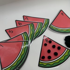 PDF ONLY | Playdough Counting 1-20 | Watermelon Playdough Mat | Hands ...