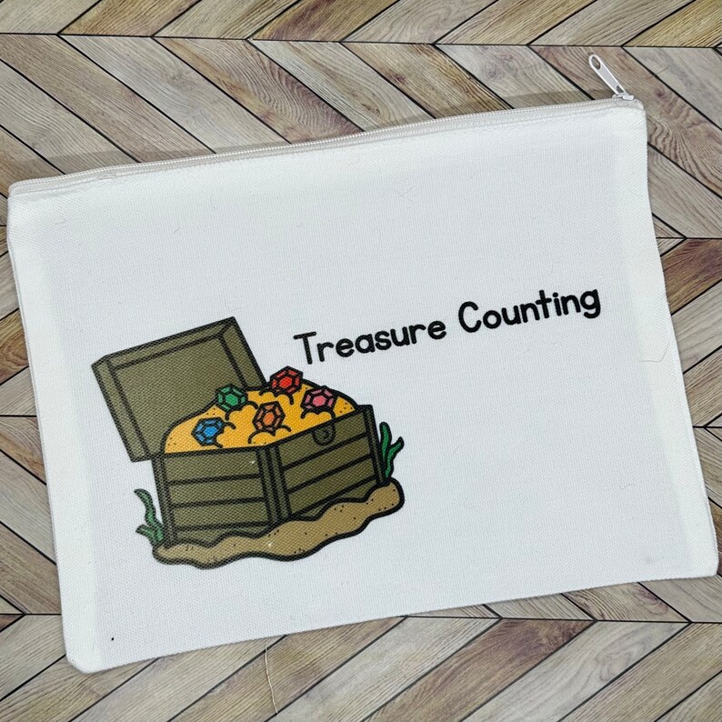 Pirate Treasure Counting | Count 1-10 | Ready to Use Busy Bag | Centers ...