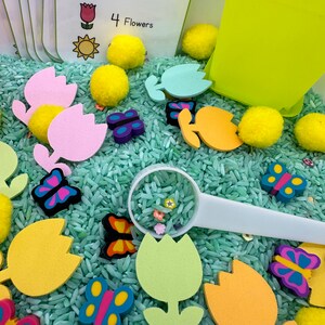 Spring Mix Sensory Bin | Sensory Bin | Preschool Spring Game ...