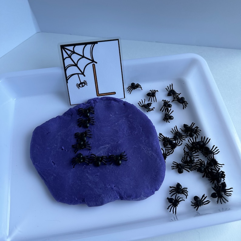 Build A Spider Letter Practice | Halloween Letter Activities | Early ...