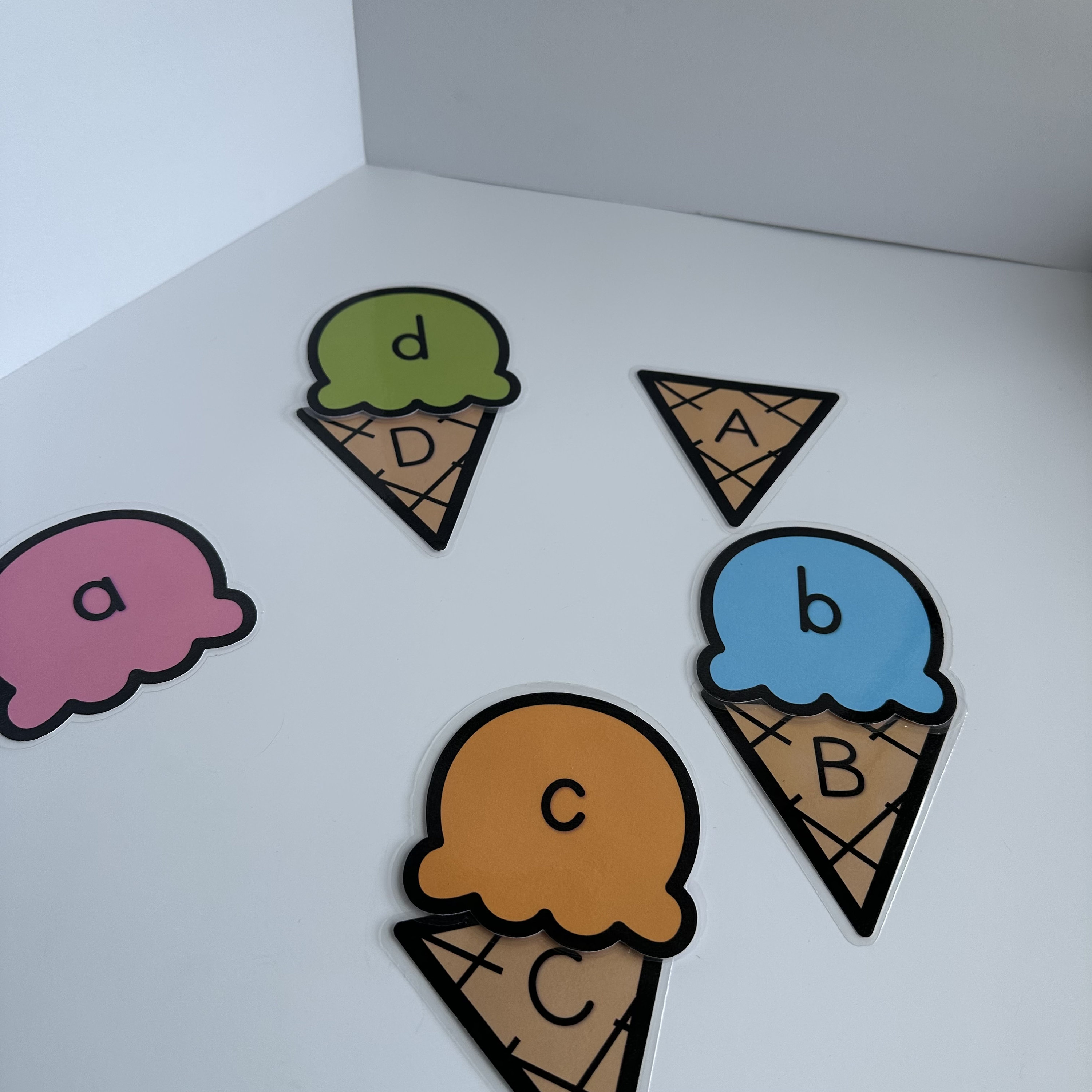 Ice Cream Letter Matching | Preschool Summer Learning - Etsy