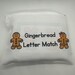 Gingerbread Cookie Letter Matching | Christmas Matching | Capital and ...