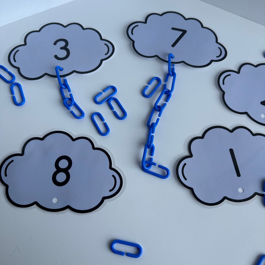 Linking Raindrop Counting | Count to 10 | Count to 20 | Preschool ...