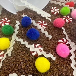 Gingerbread Sensory Bin | Christmas Sensory Bin | Preschool Winter Game ...