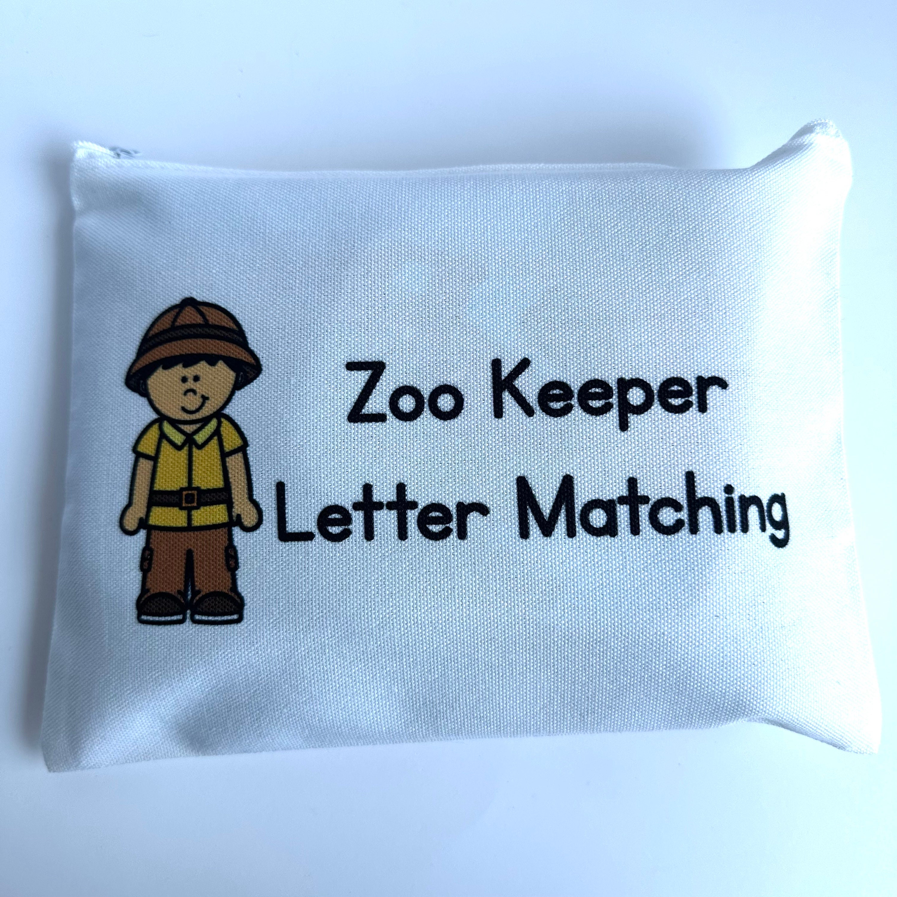 Zoo Habitat Letter Matching Zoo Animal Matching Capital - Etsy