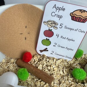 Make an Apple Pie Sensory Bin Preschool Apple Unit Study Game ...