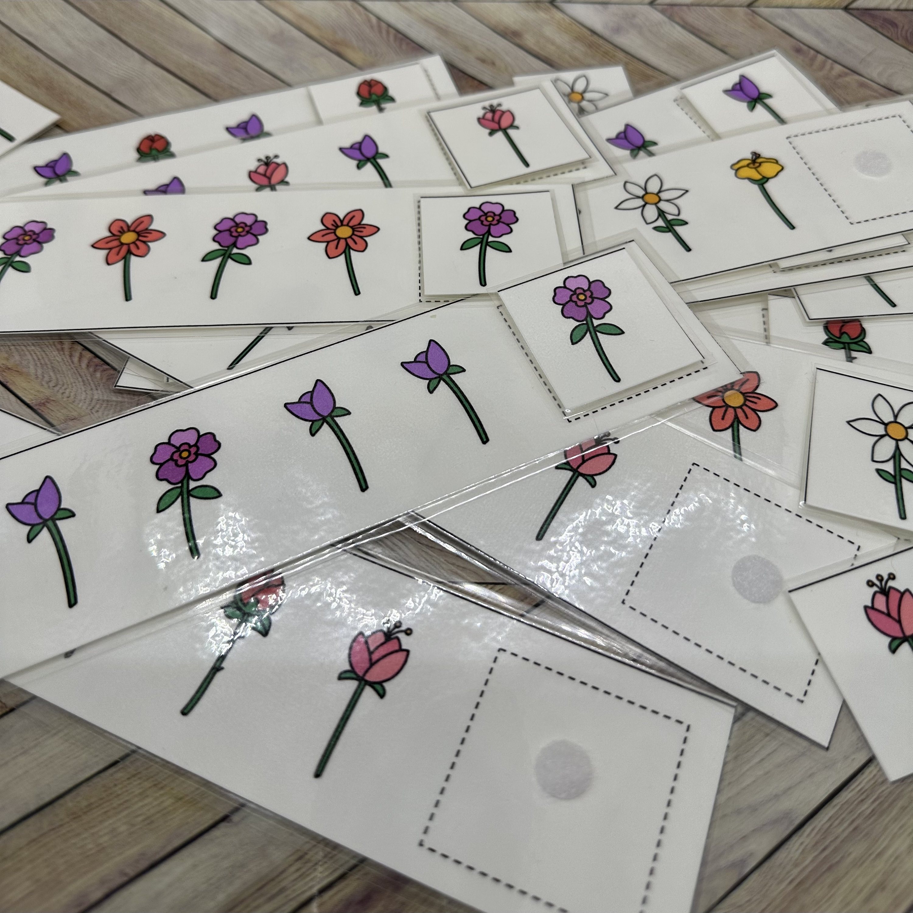 Flower Pattern Completion Pattern Recognition Ready to Use Learning ...