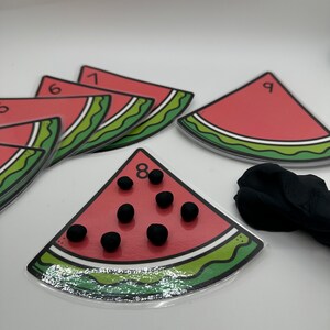 PDF ONLY | Playdough Counting 1-20 | Watermelon Playdough Mat | Hands ...
