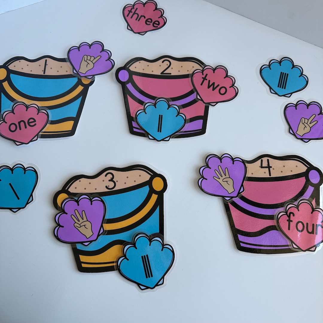 1-10 Number Matching | Number Identification | Numbers 1-10 | - Etsy