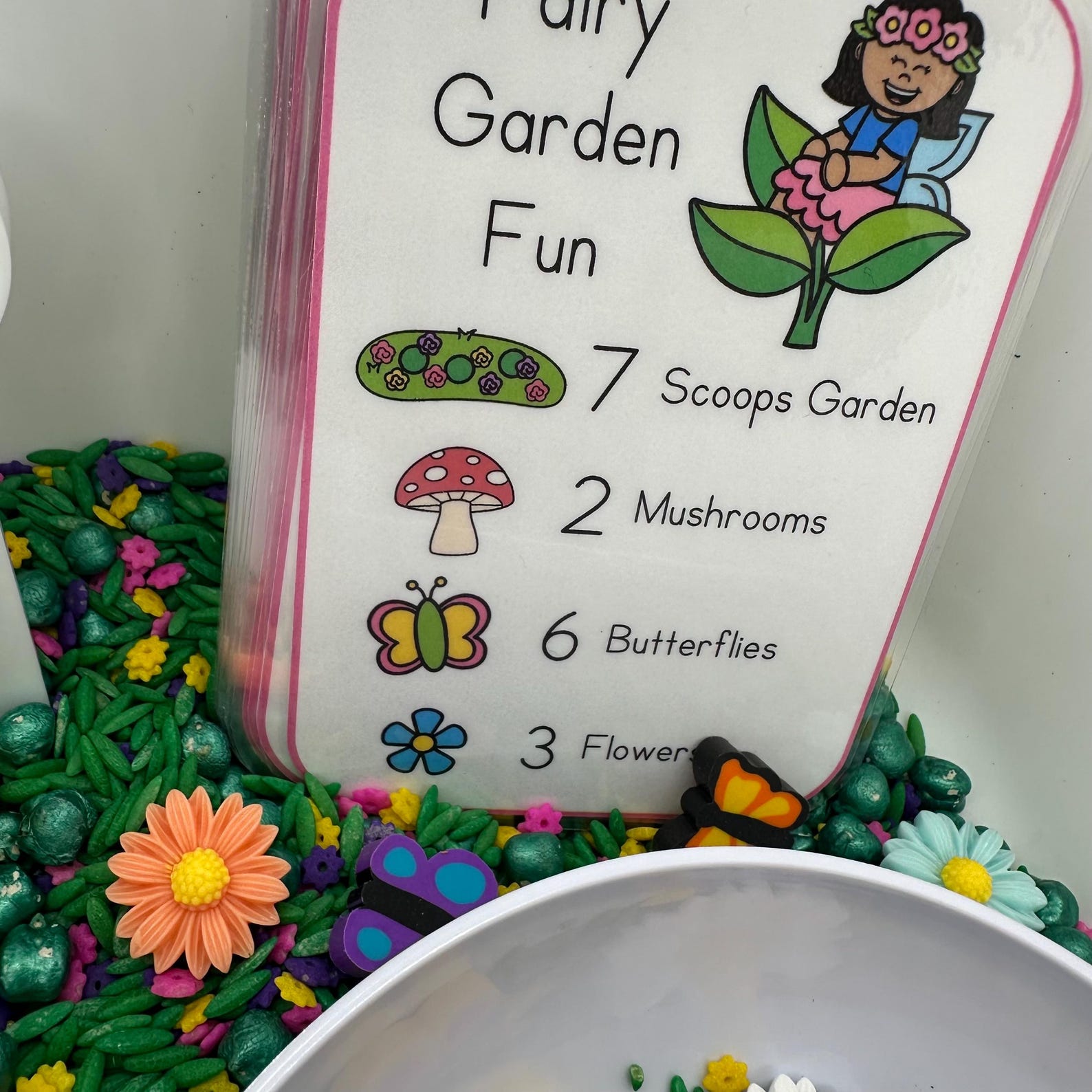 Fairy Garden Sensory Bin | Sensory Bin | Preschool Spring Game ...