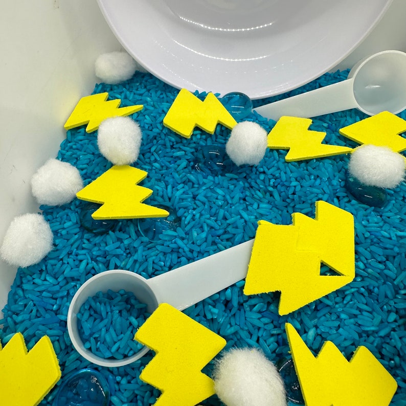 Stir up A Storm Sensory Bin Preschool Weather Unit Study Game ...