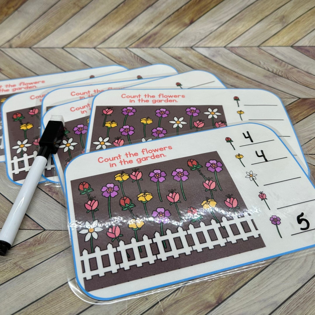 Flower Garden Counting | Counting Early Childhood Activity | Spring ...