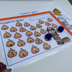 Extinguish the Alphabet | Letter Identification and Matching ...