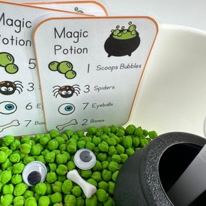 Make a Magic Potion | Sensory Bin | Preschool Halloween Game ...