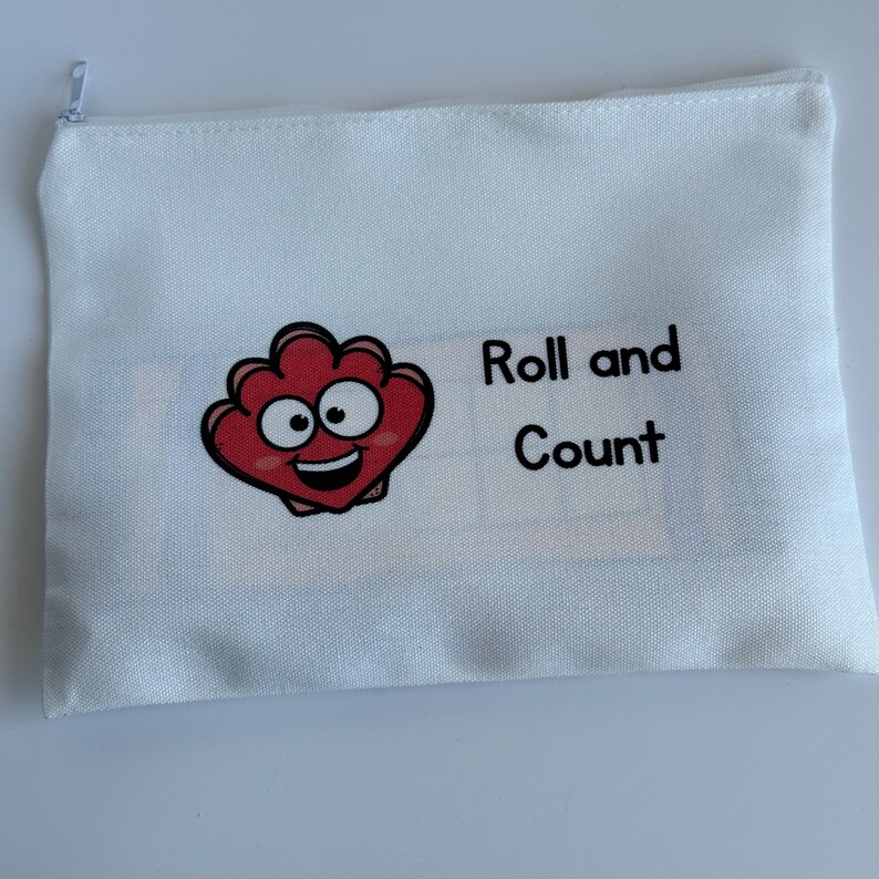 Beach Roll and Count Preschool Counting Count to 10 - Etsy