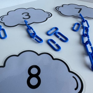 Linking Raindrop Counting | Count to 10 | Count to 20 | Preschool ...