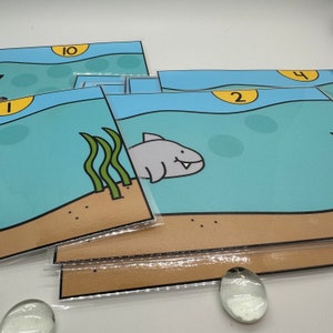 Underwater the Sea Counting | Preschool Centers Counting Game | Ready ...