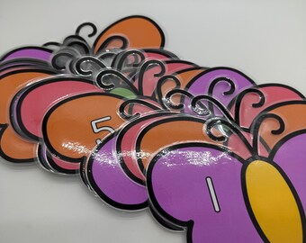 Playdough Counting 1-20 Spider Playdough Mat Hands on Learning ...