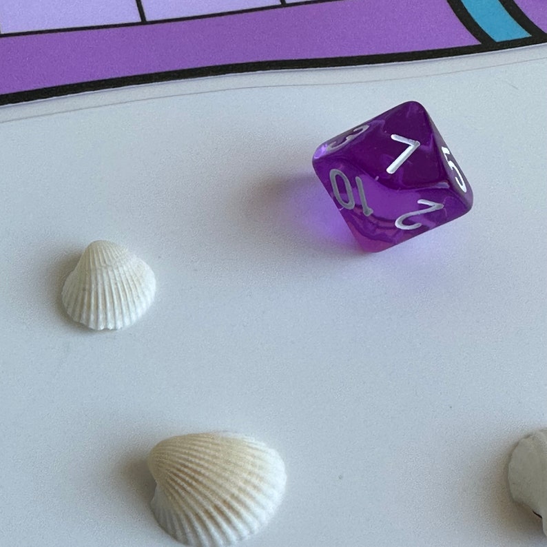 Beach Roll and Count Preschool Counting Count to 10 - Etsy