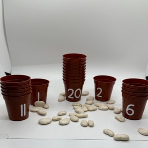 Count to 20 Seed Planting | Number Practice | Preschool Sensory Bin ...