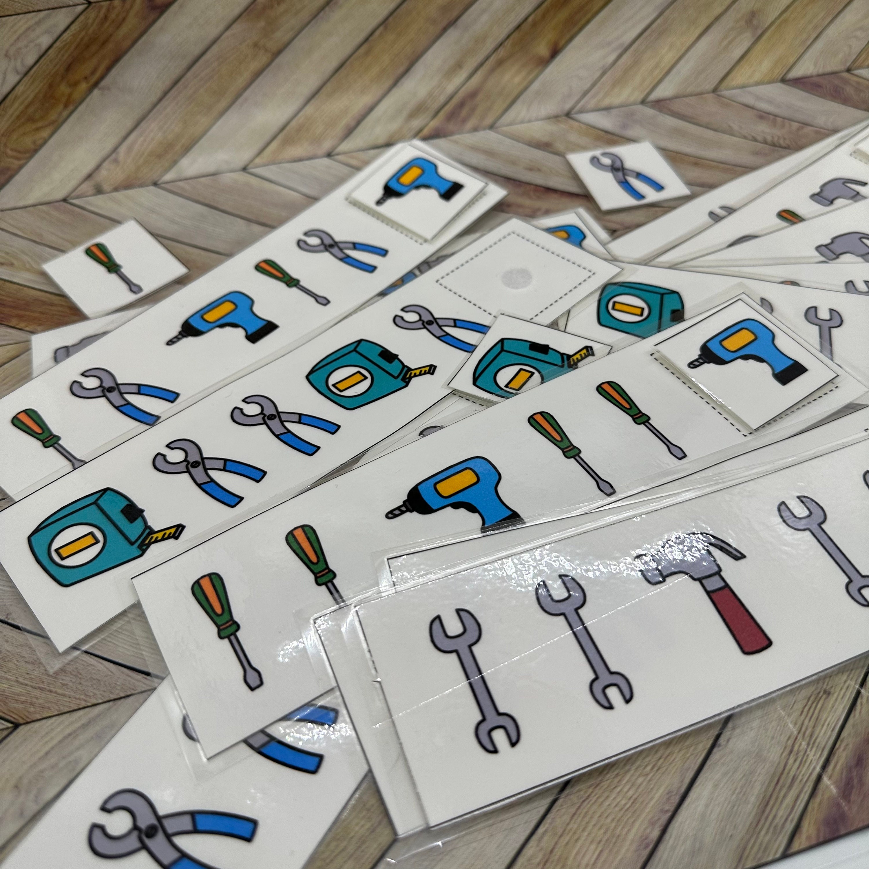 Tool Box Patterns Finish the Pattern Preschool Pattern Practice Ready ...