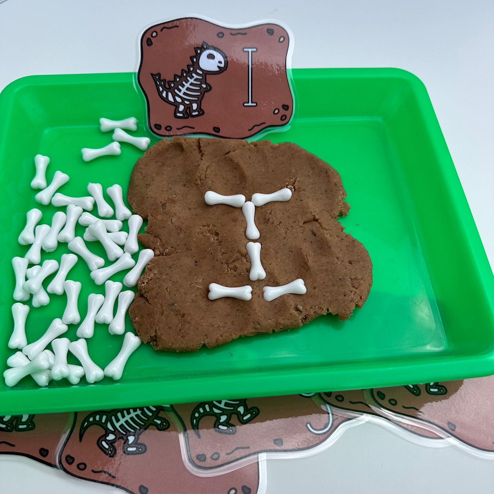 Build A Bone Letter Practice Dinosaur Activities Early Learning Ready ...