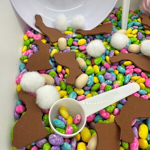 Easter Bunny Sensory Bin | Sensory Bin | Preschool Spring Game ...