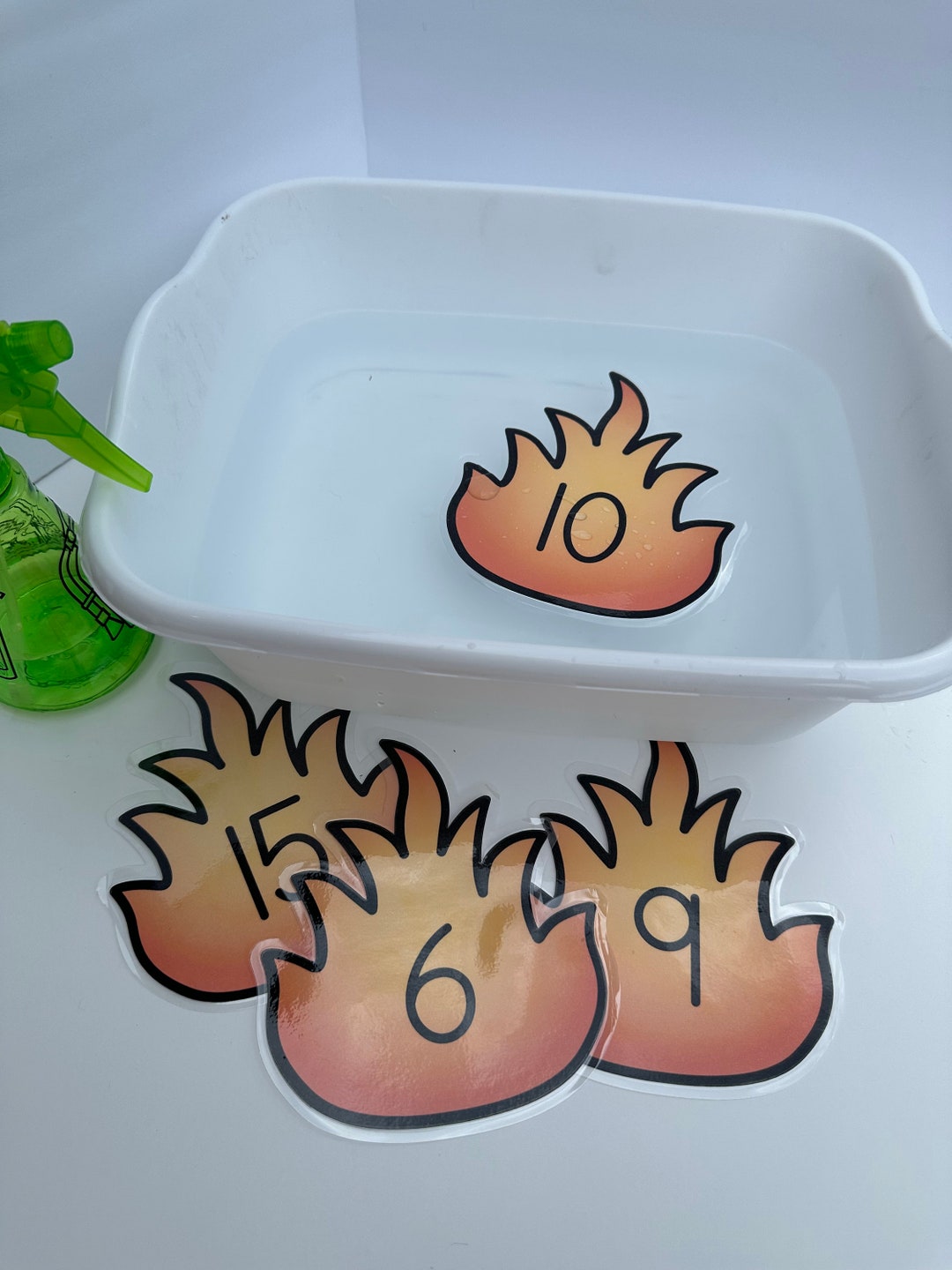 Extinguish the Numbers | Firefighter Math Activity | Early Learning ...