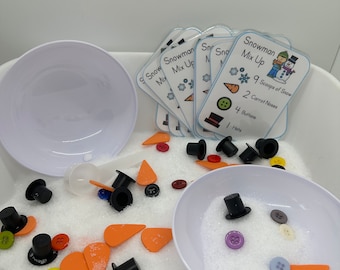 Hot Chocolate Sensory Bin Sensory Bin Preschool Winter Game Homeschool ...