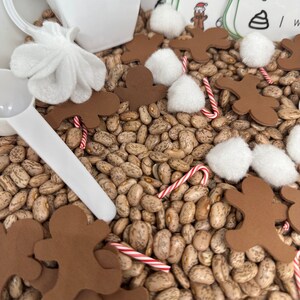 Hot Chocolate Sensory Bin Sensory Bin Preschool Winter Game Homeschool ...