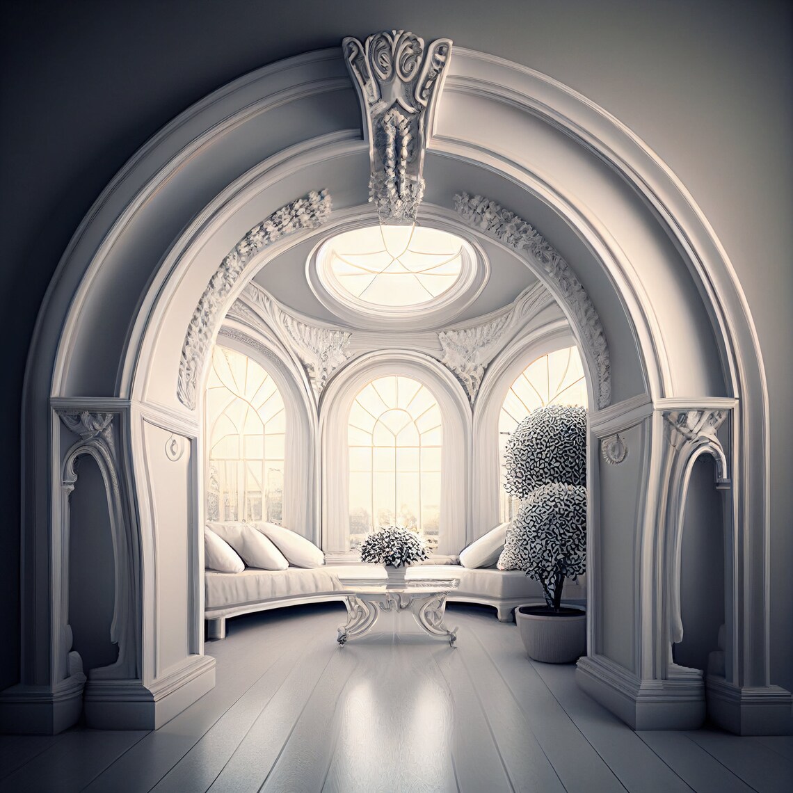 White Arch - Etsy