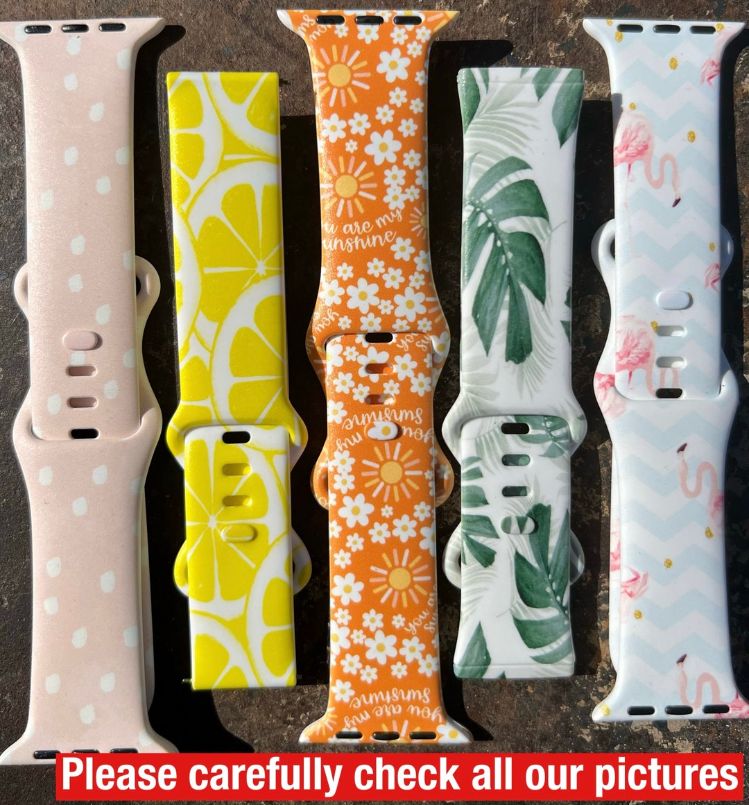 Summer Watch Band|new Watch Band|flamingo Watch Band|lemon Watch Band ...