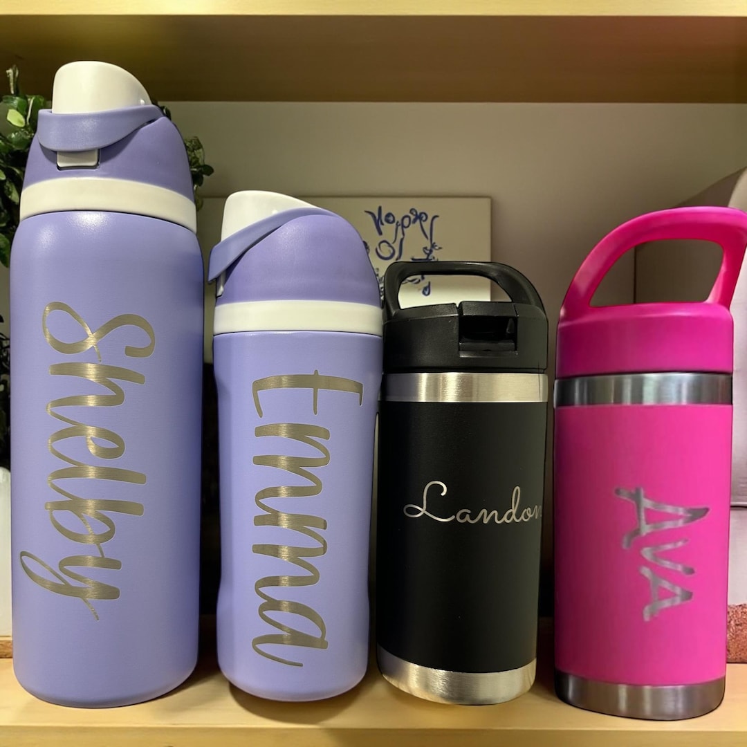 Mom and Me Matching Bottles | Personalized Name Cups for Moms and Kids ...