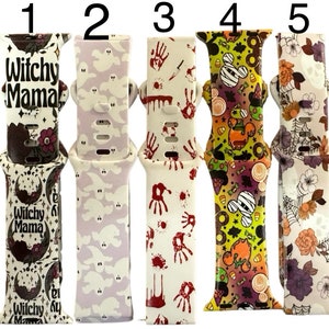 Halloween Watch Band|witch Watch Band|witchy Watch Bandghost Watch Band ...