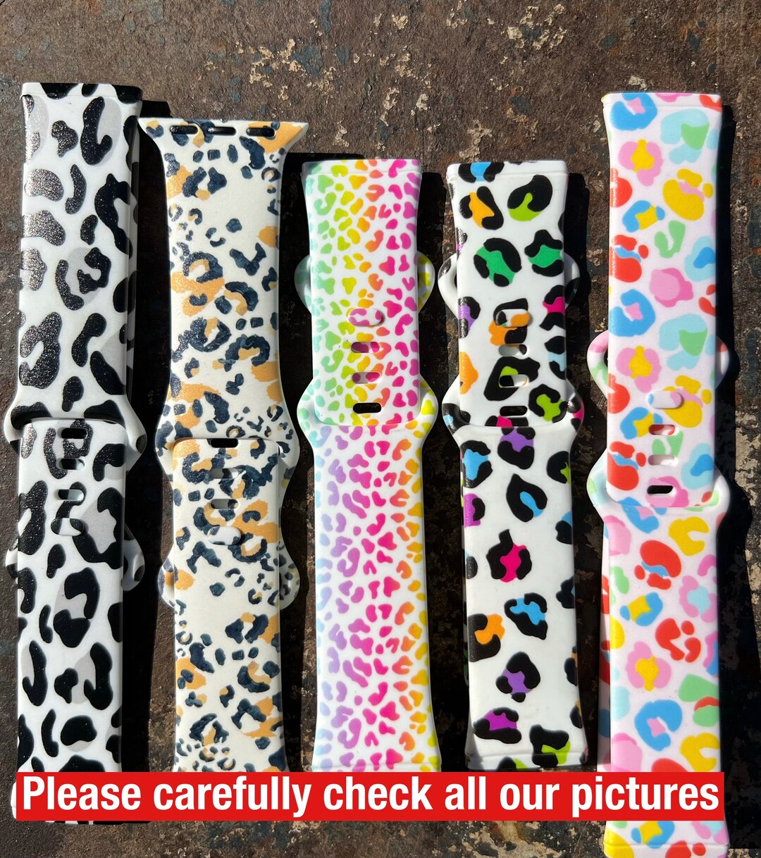 Leopard Watch Band|cow Watch Band|cheetah Watch Band|watch Band for ...