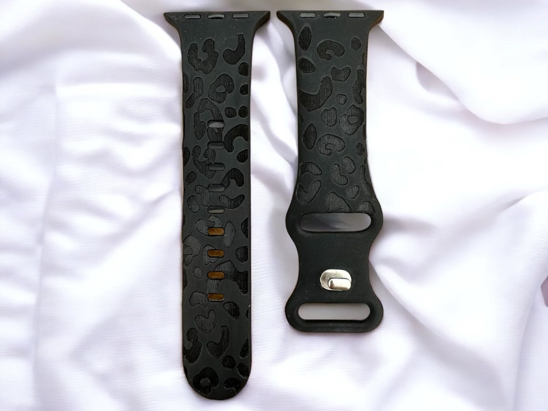 Cheetah Watch Band|engraved Watch Band|soft Watch Band|leopard Watch ...