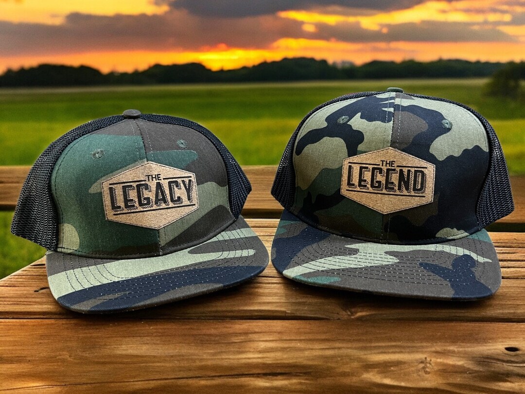 Dad Hat|matching Hats|dad Son Hat|legend Hat|legacy Hat|fathers Day ...