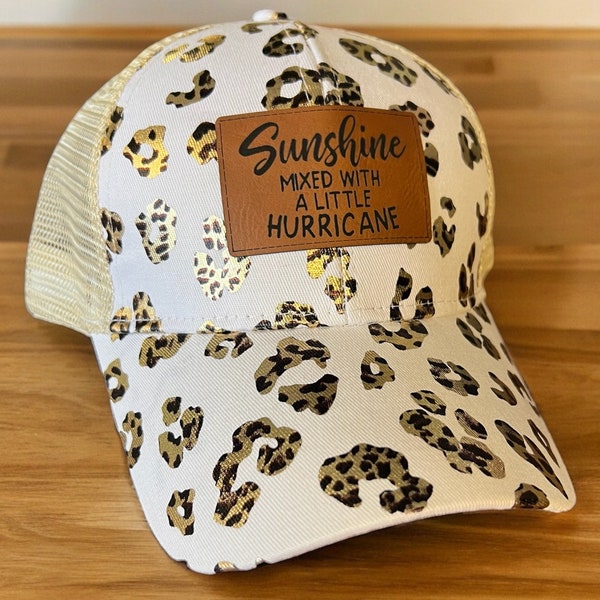 Leopard Print Hat - Etsy