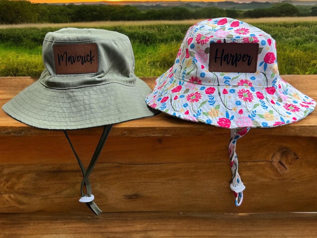 Personalized Sun Hat|kids Sun Hat|kids Name Sun Hat|kids Sun Hat With ...