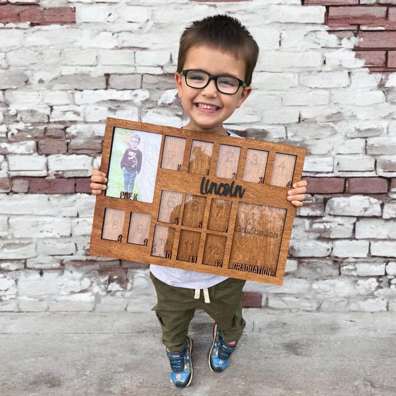 School Picture Frame - Etsy