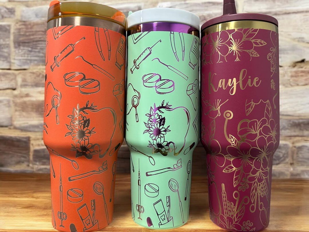 Dental Hygienist Tumbler| Nurse Tumbler| Tumbler for Nurse|water Bottle ...
