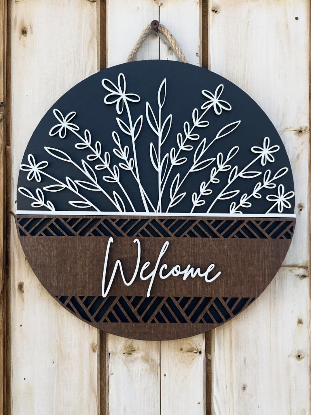 Front Door Sign|family Front Door Hanger|welcome Door Hanger|welcome ...