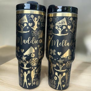 Cheerleading Tumbler| Cheer Gift|gift for Class| Gift for Dancer ...