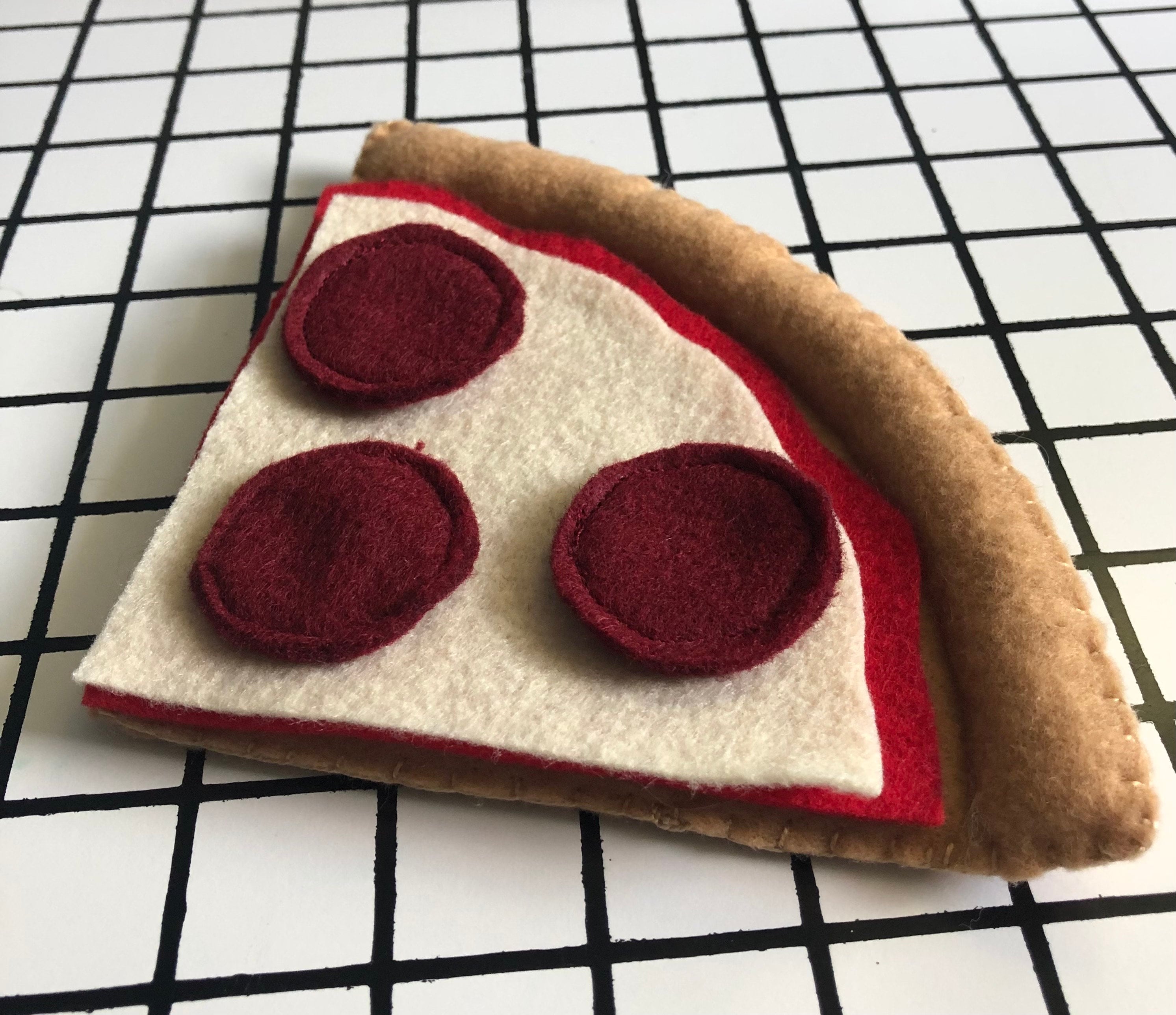 Felt Pepperoni Pizza Set - Etsy